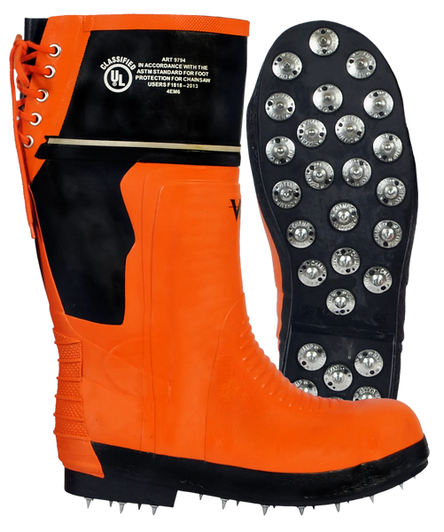 Viking VW65 Class 2 Chainsaw Boot caulked sole – Hi-Vizworkwear.us